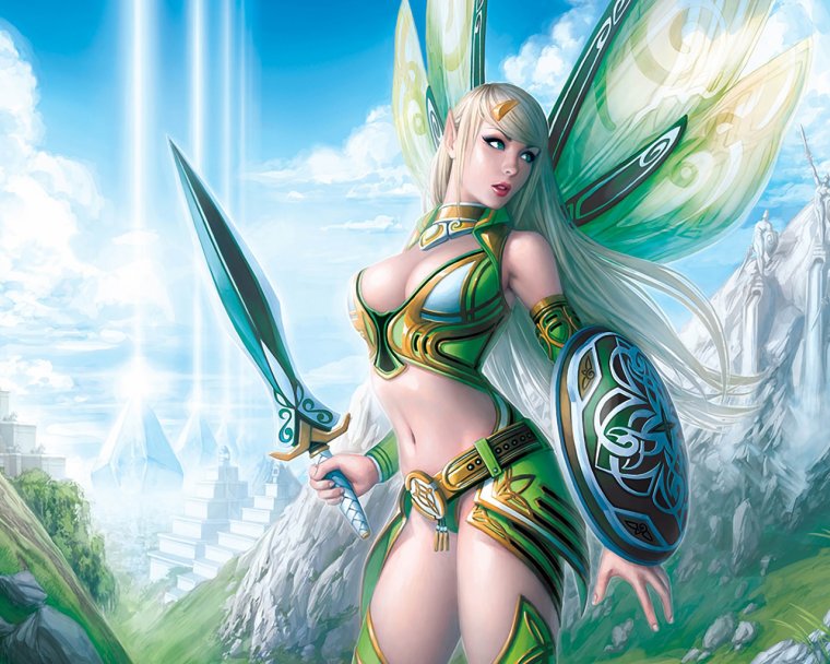 Эльфийки в бикини (39 фото) ★ krots.top